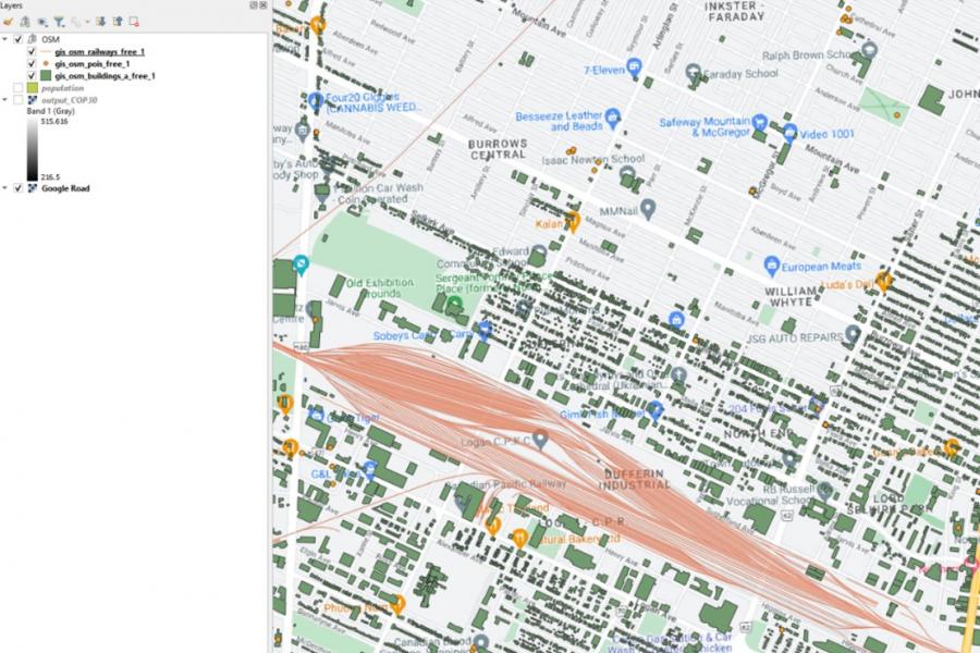 QGIS tutorial: Module 1 | Faculty of Architecture | University of Manitoba