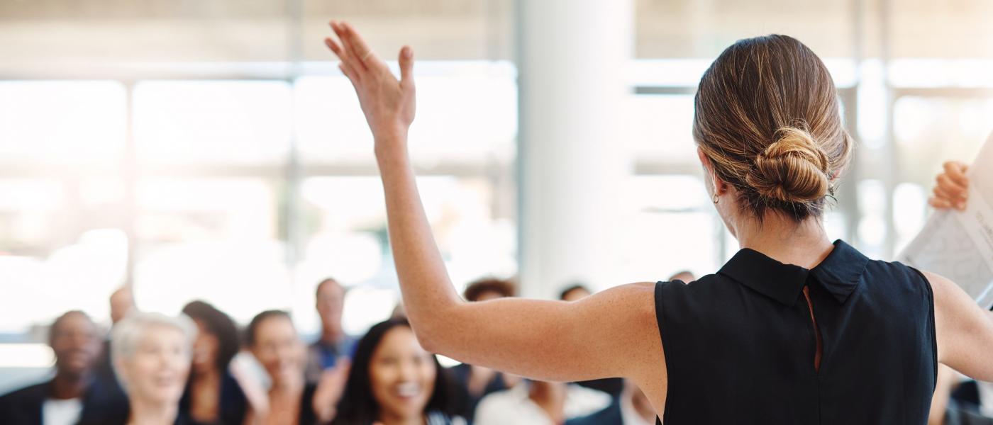 Taking the Stage®: Achieving a Leadership Presence | Asper School of ...